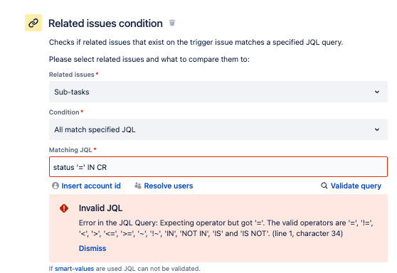 Solved: Automate issue type status changes