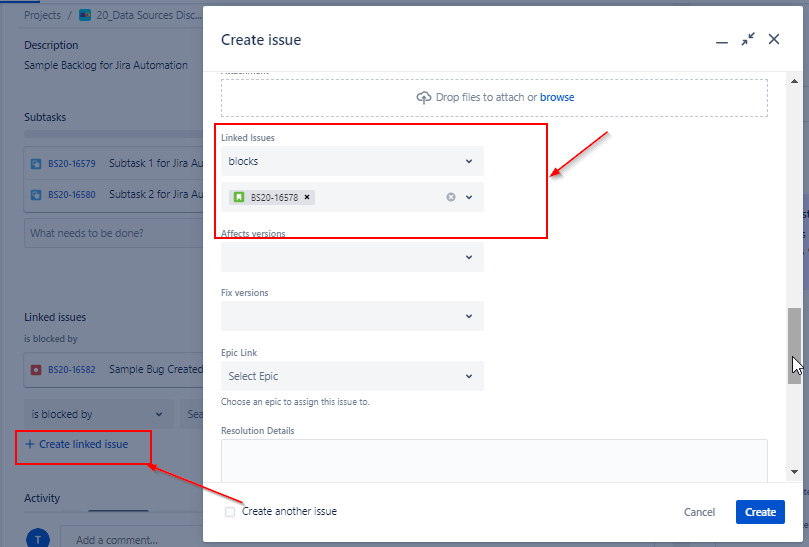 Auto Populate A Field From Backlog While Creating