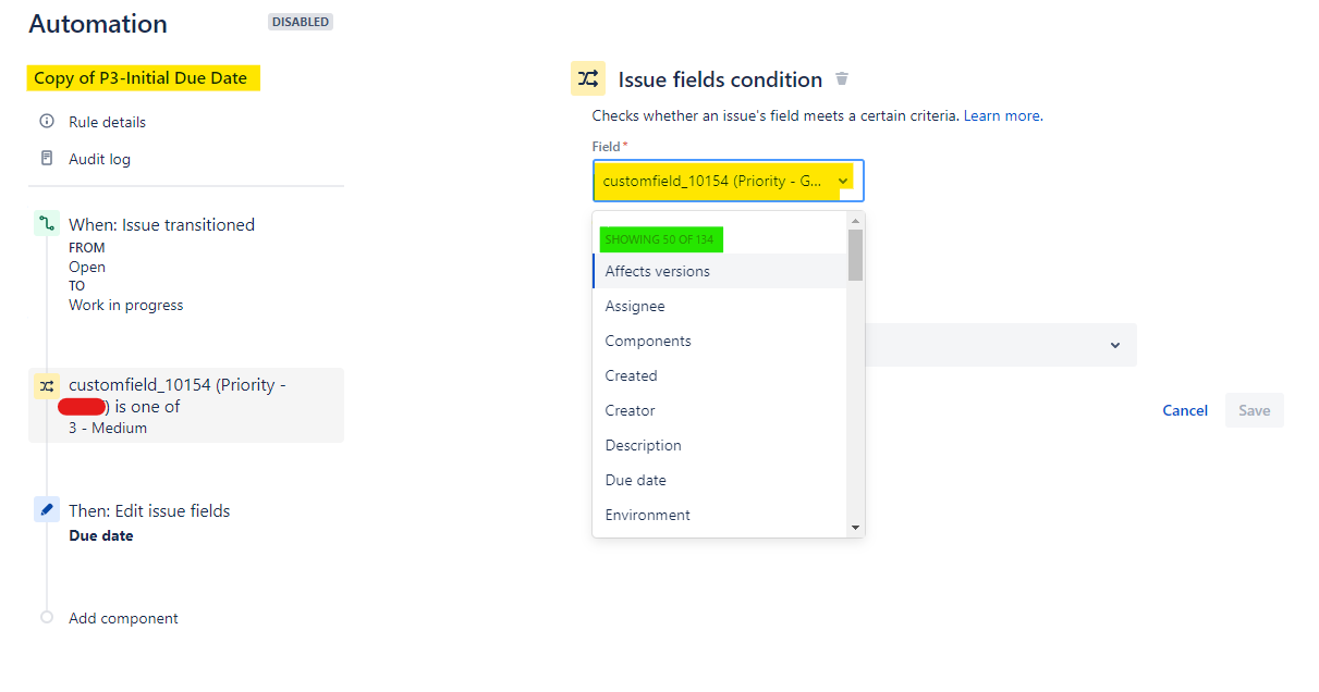 Solved Sliding Due Date Calculation
