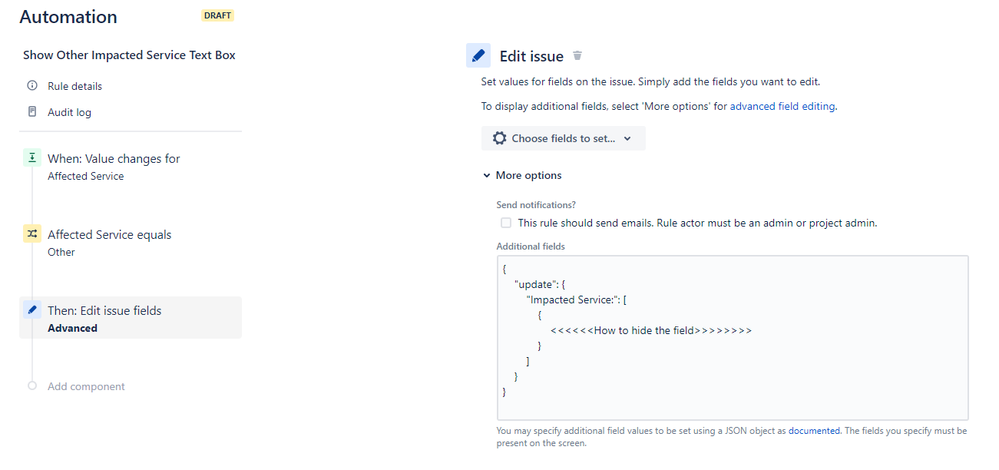 How To Hide And Unhide A Custom Field Based On Ano