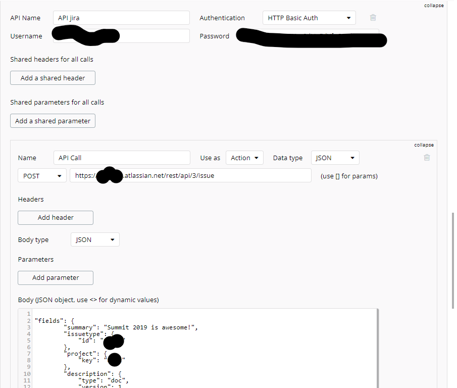 Json Code To Create Issue In Jira