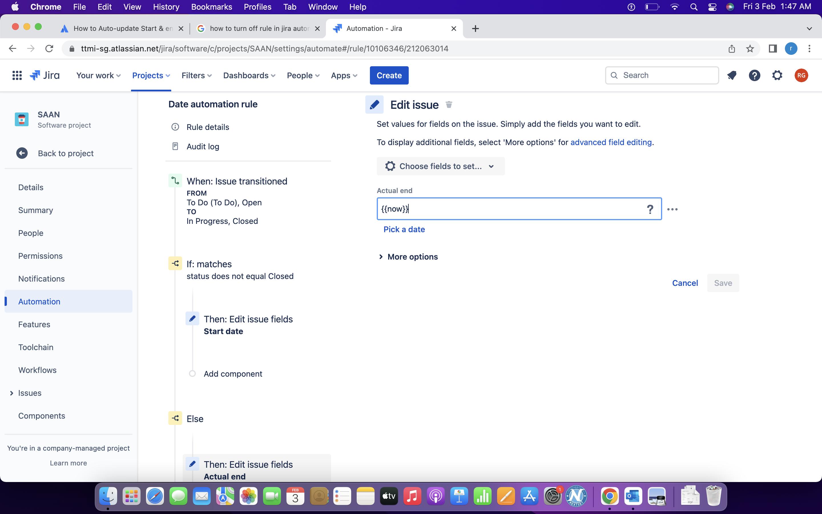 How to Auto-update Start & end Dates in WBS Gant C...