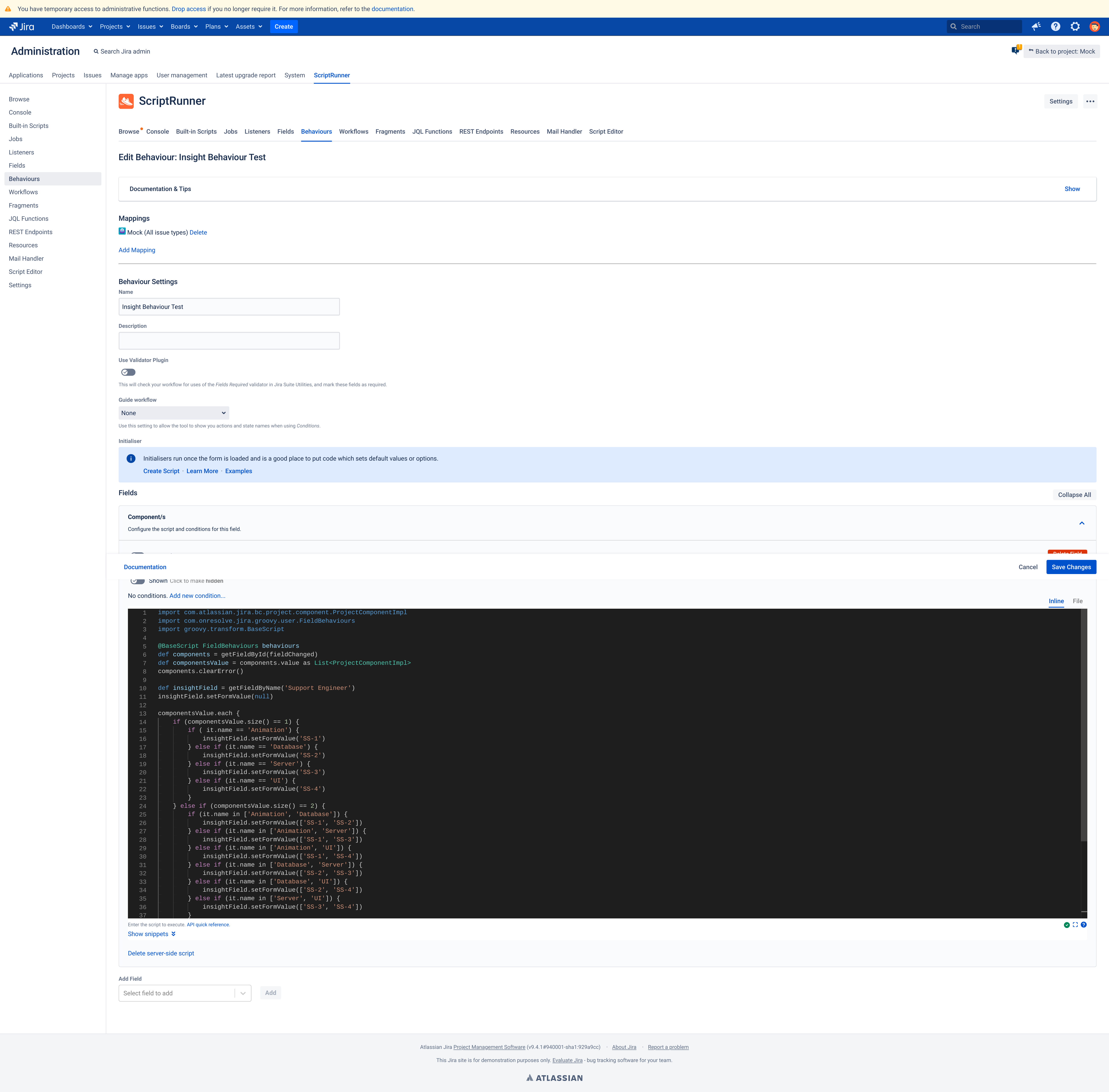 Solved Possible To Clear Insightasset Field Using Script 0630