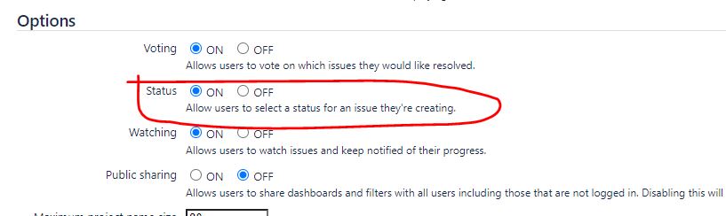 Set The Status Of An Issue While Creating It Page 2 Atlassian Community