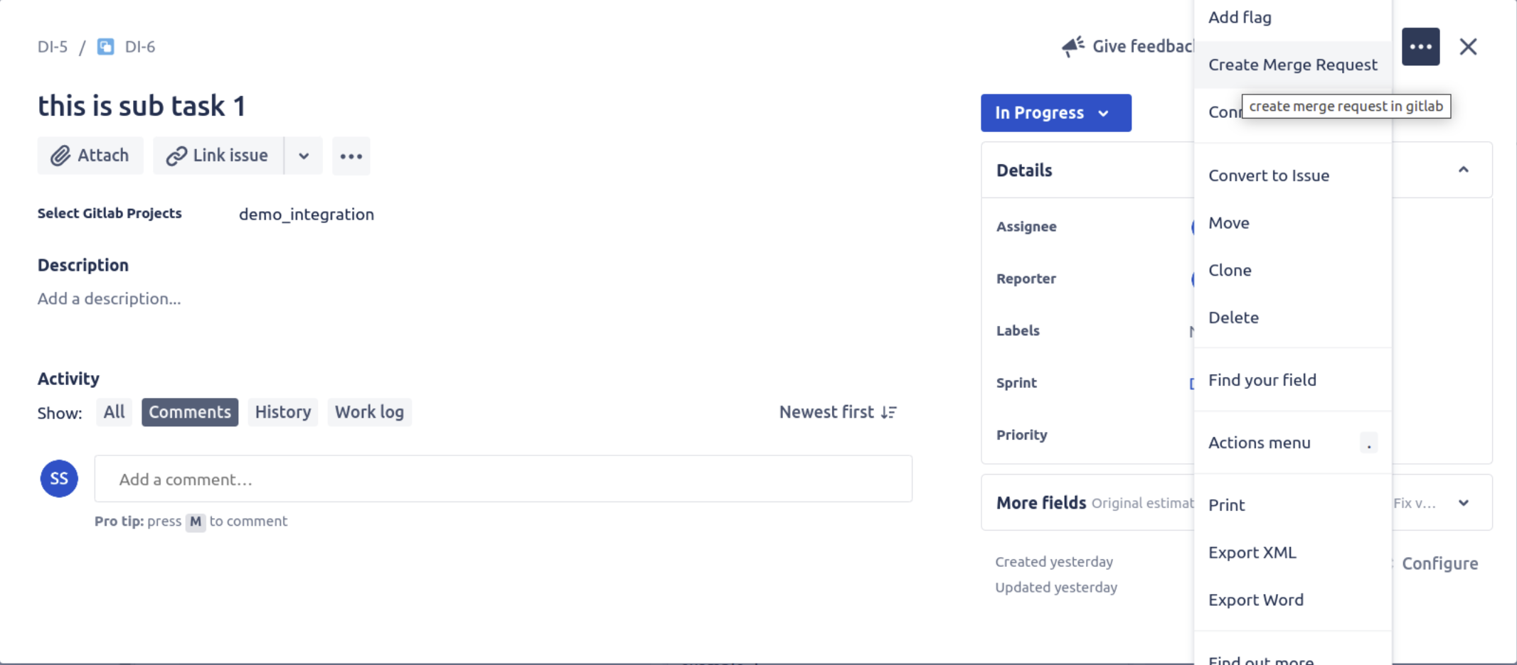 How To Fetch Current Issue Id With Jira Issue Acti