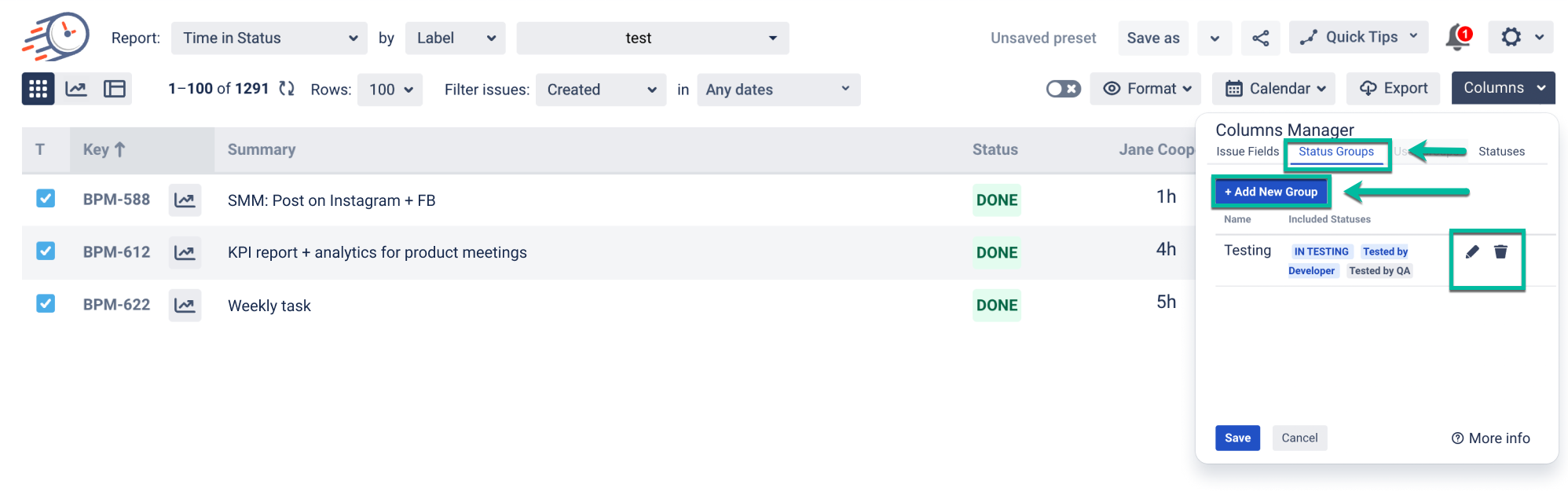 Time In Status In Jira What Is It And How To Trac Atlassian Community