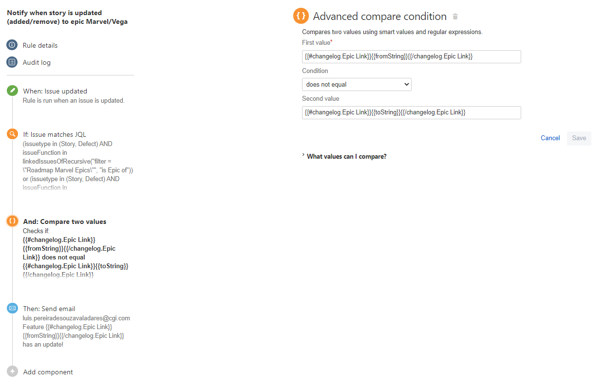 Solved: Automation rule: identify any change on Epic link Solved: Automation rule: identify any change on Epic link