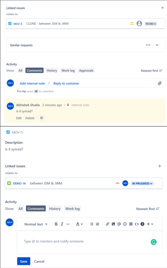 Solved Automation Possibility Between Jsm And Jwm
