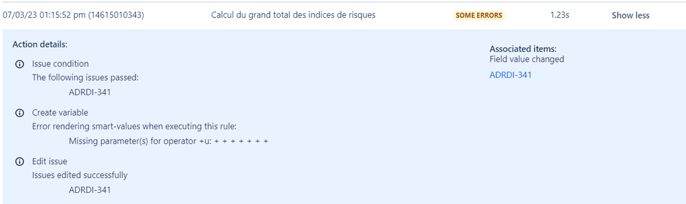 Solved: Jira Automation error in rule Solved: Jira Automation error in rule