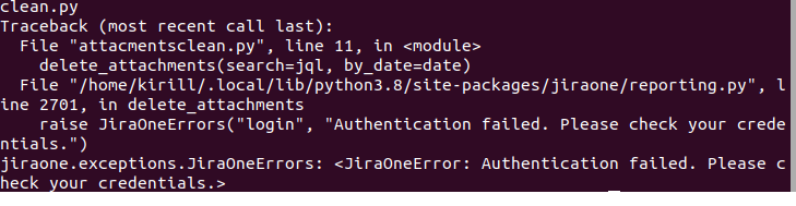 Bulk deletion of attachments using API