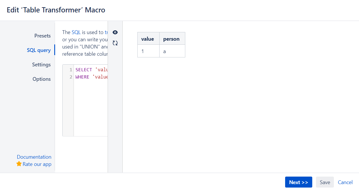 Sql Set Variable Not Resolved Correctly In Where