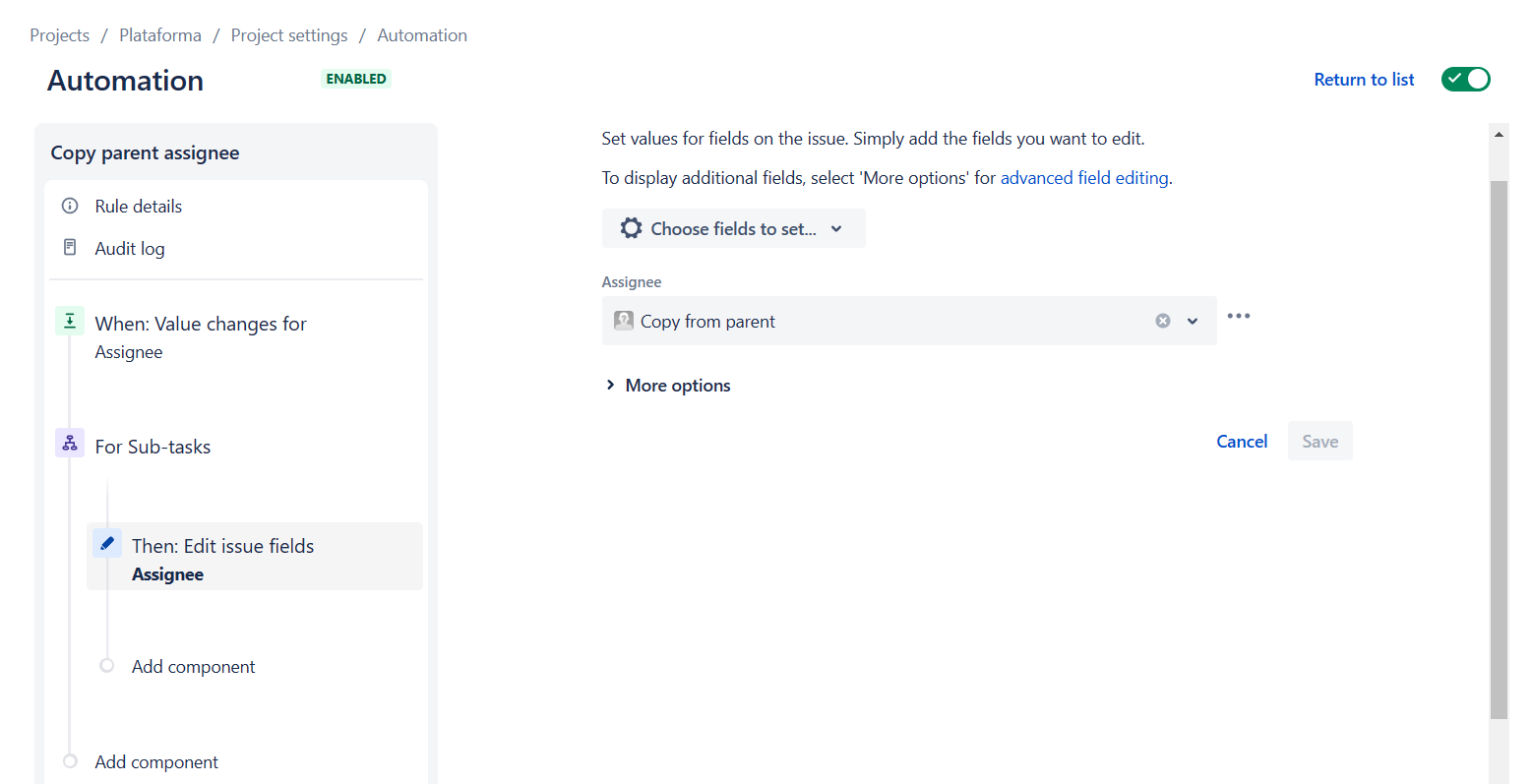 Solved Automation Rule For Assignee 9284