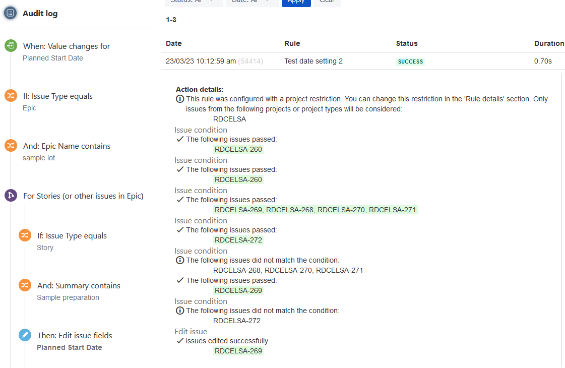 Solved Jira Automation Set Planned Start Dates For Storie