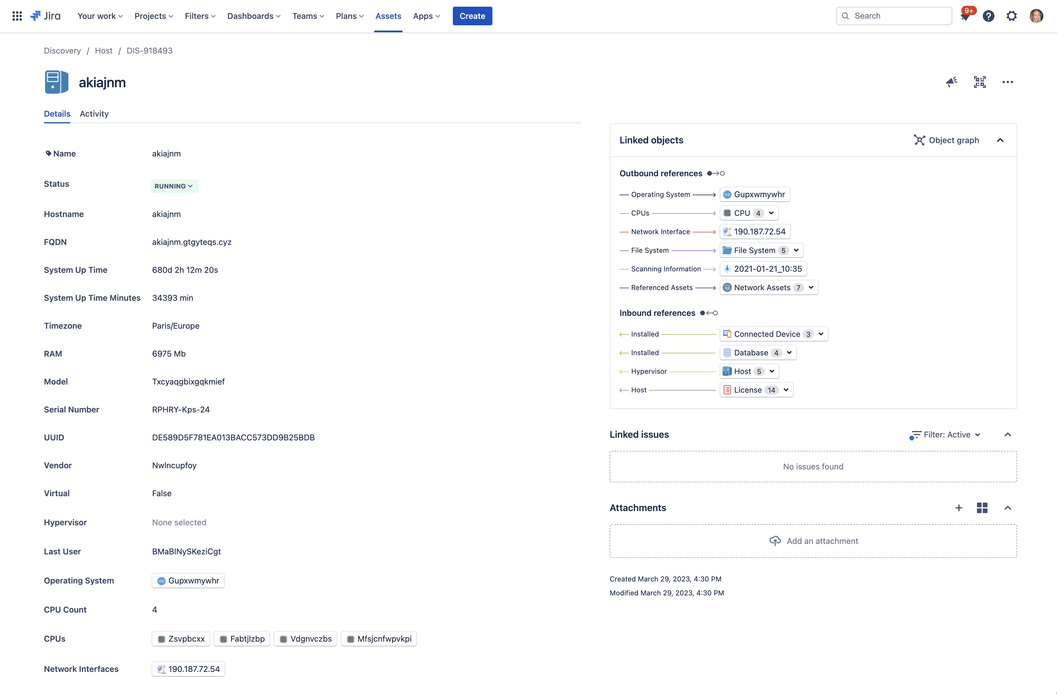 We are updating the user interface for Assets in Jira Service ...