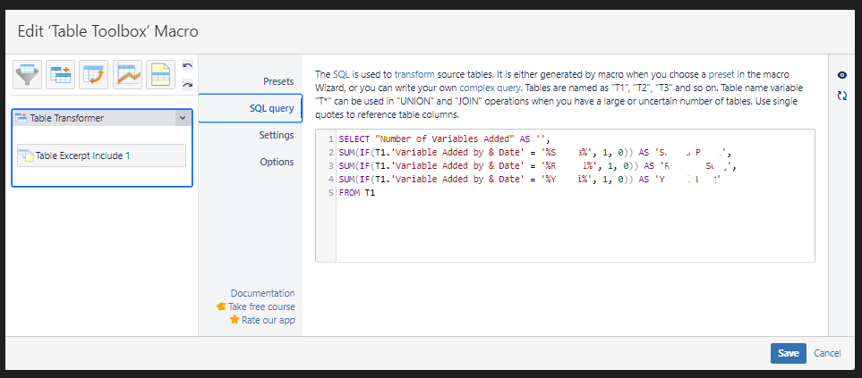 Solved Table Transformer Sql Query For Counting Values 