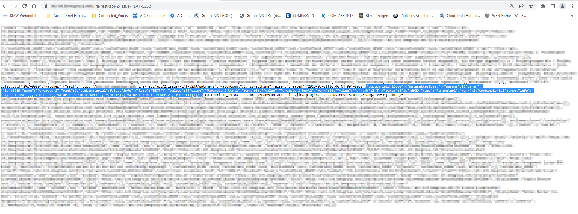How to create a jira issue (type: test) with param... How to create a jira issue (type: test) with param...