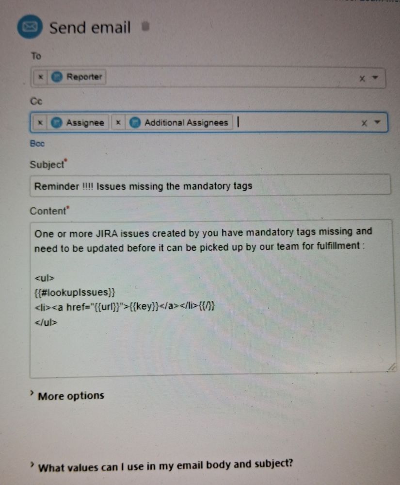 Solved: #lookupIssues not returning any values