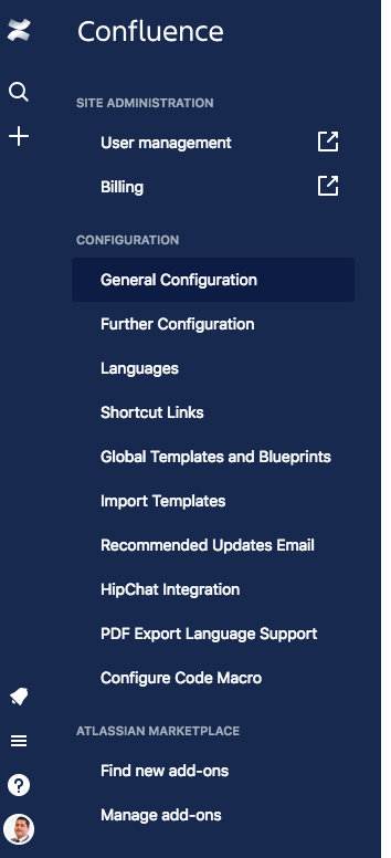 Solved: Where is the Mail servers option in the new conflu...