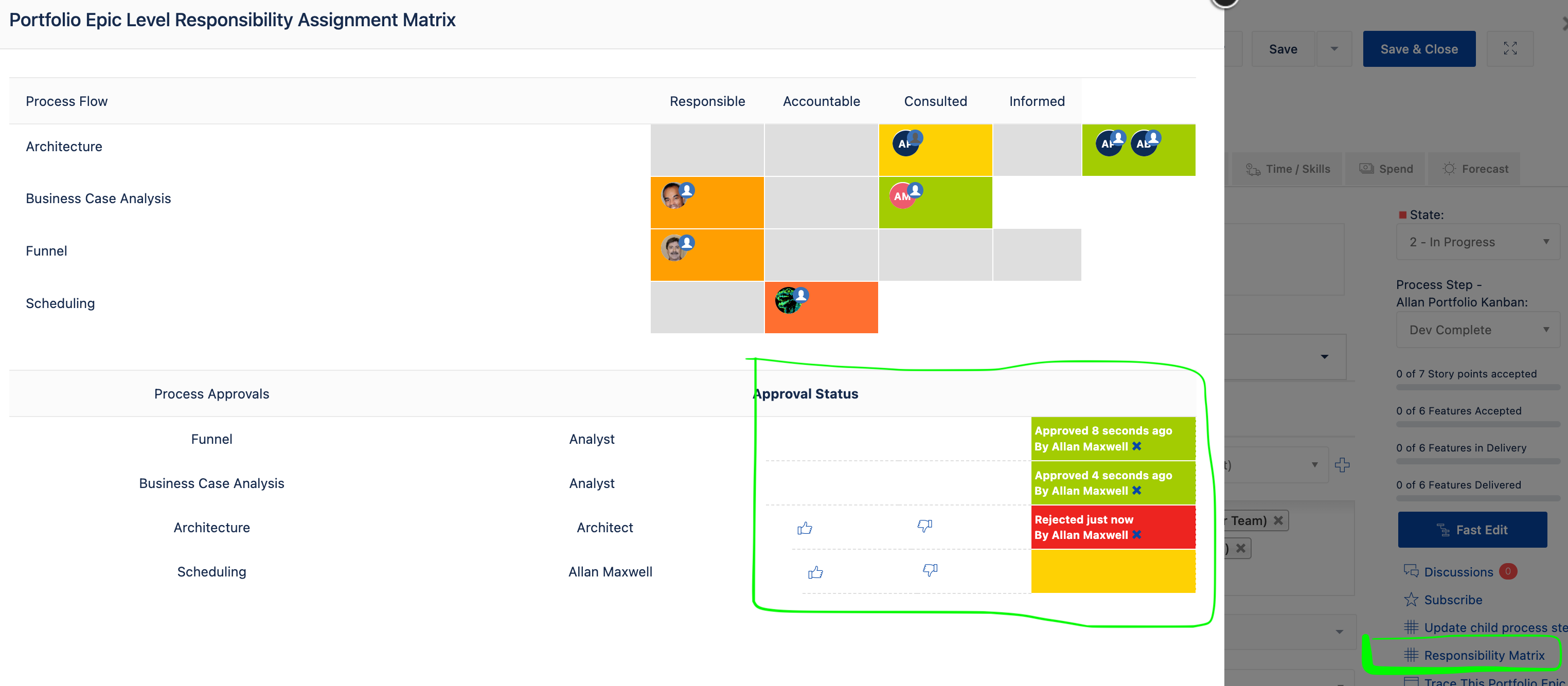 Jira Align Workflow query