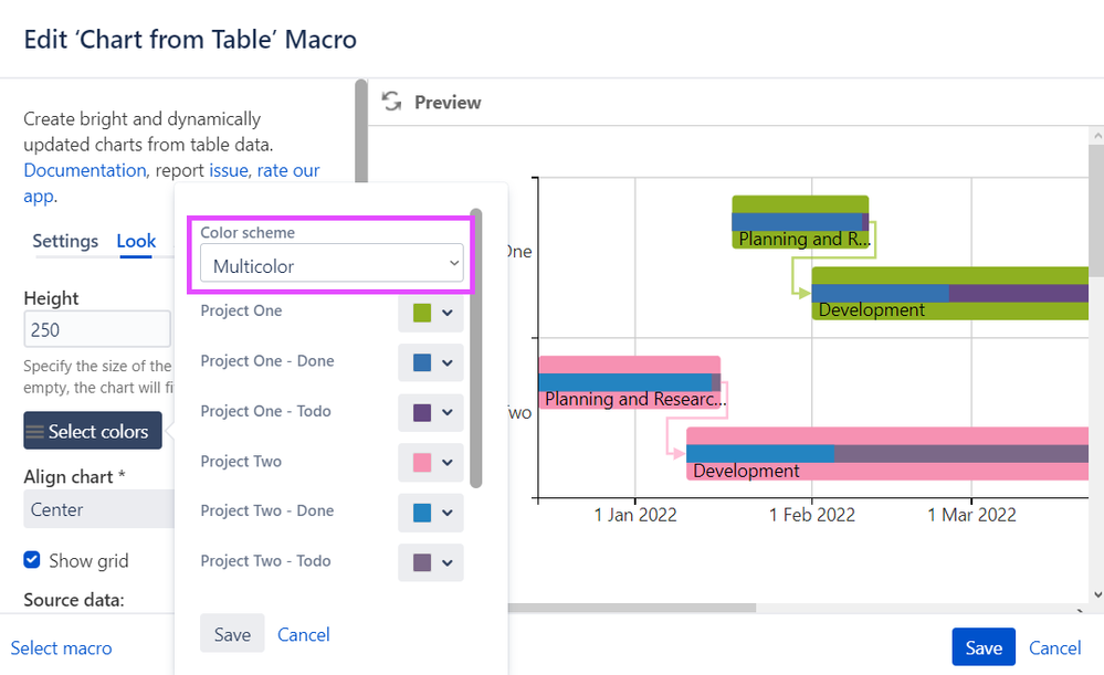 Solved: How to change the color of gantt chart items based...