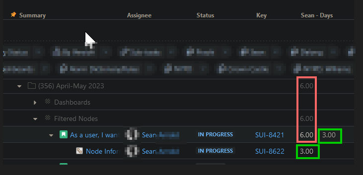 Solved Jira Structure Sum Over Subitems For Formula Fie