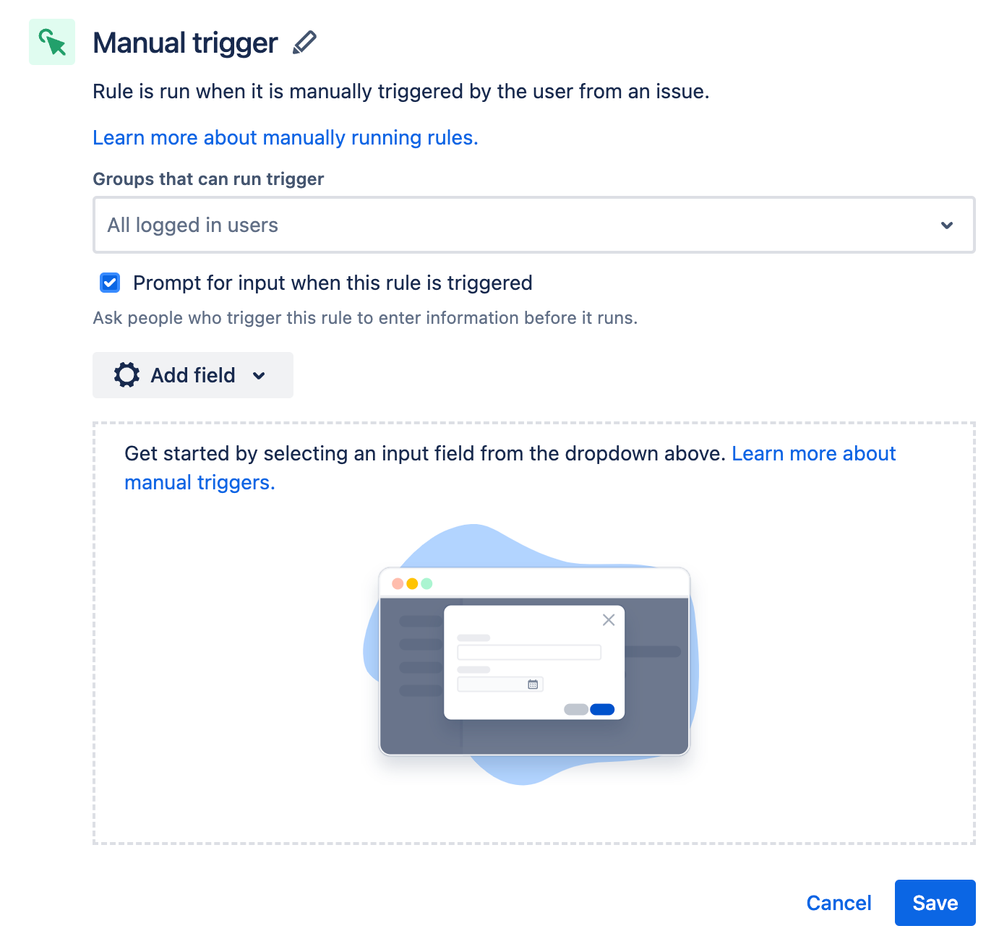 Request Input From Users When A Manual Rule Is Tri Atlassian Community