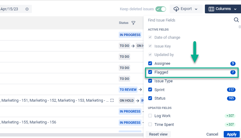 How to find flagged issues in your Jira project? - Atlassian Community