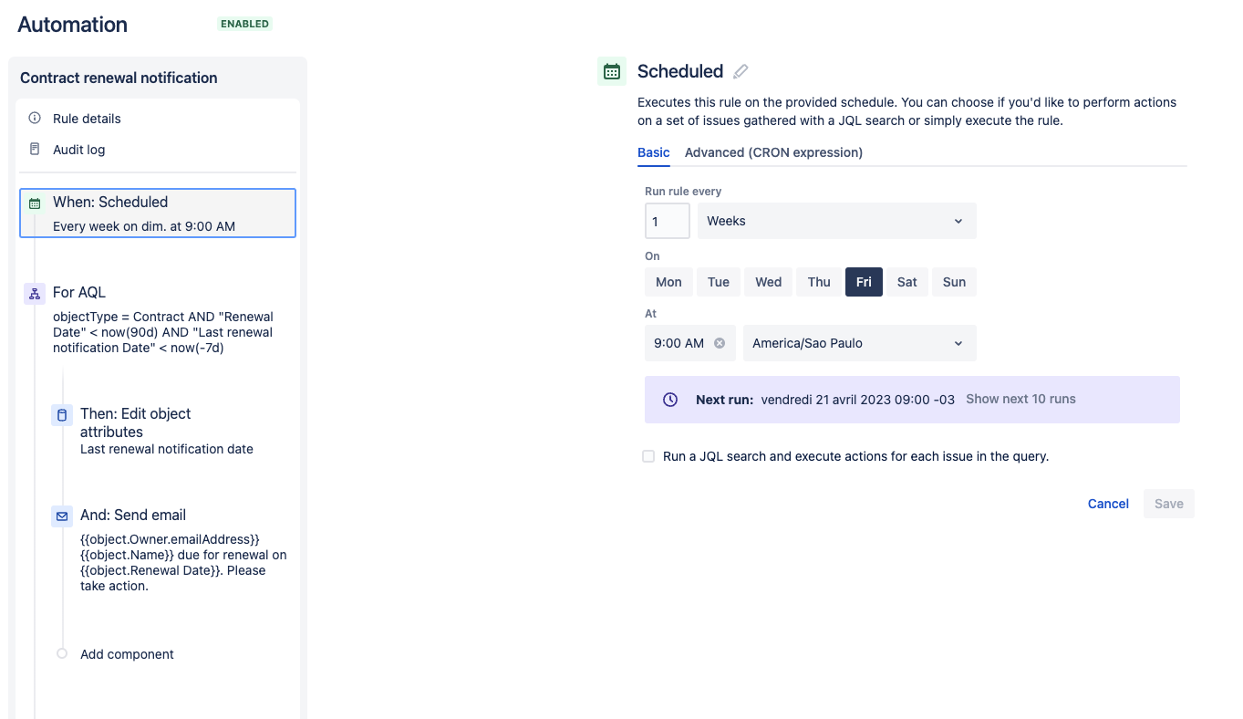 Asset Managment For Jira Alerts