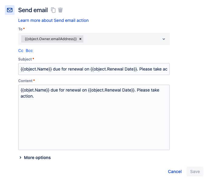 Asset Managment For Jira Alerts