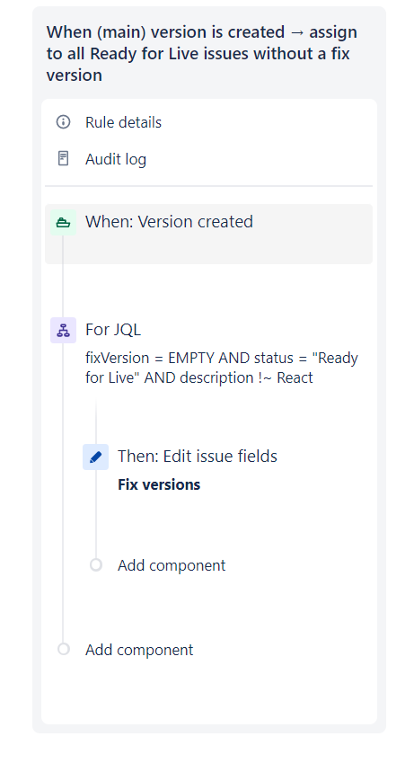 Solved How To Create Automation Trigger For If A Version