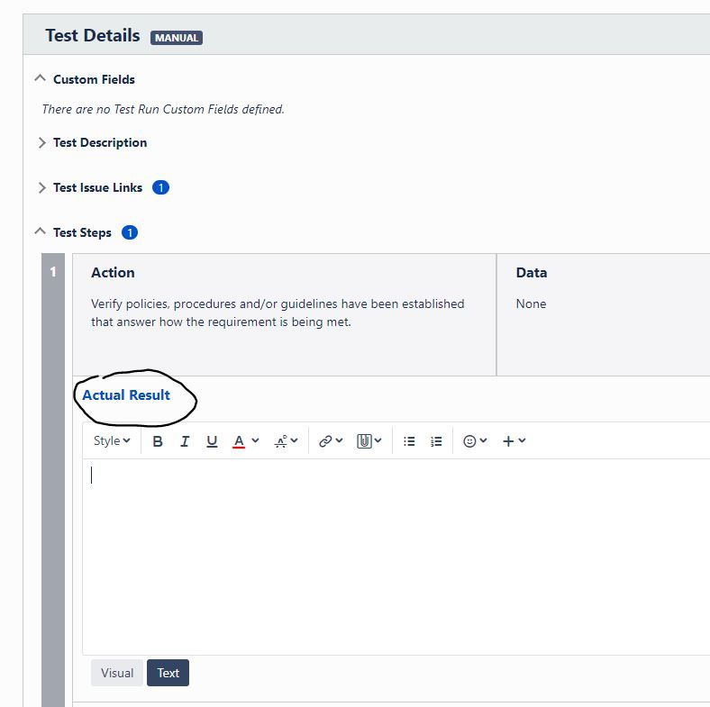 How To See Jira Test Execution Details Actual Res