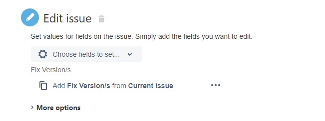 Solved: Jira automation: copy fixversion to parent Solved: Jira automation: copy fixversion to parent