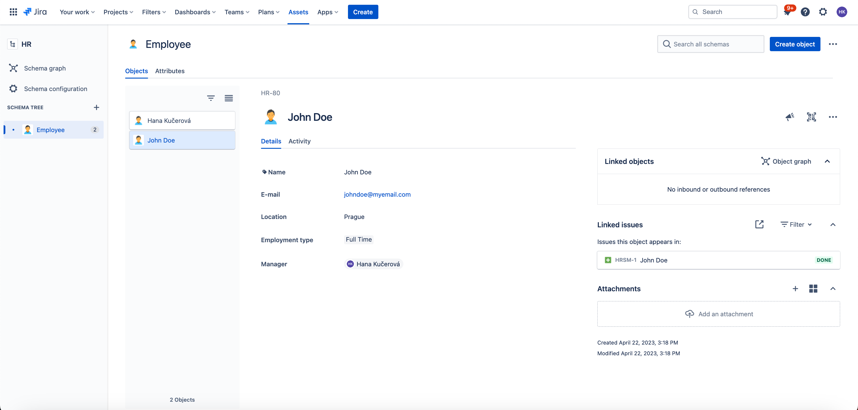 How To Obtain Newly Created Assets Object In The A Atlassian Community