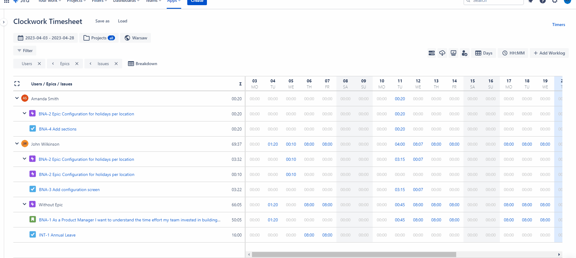 How to generate a Jira report to reflect Original ...