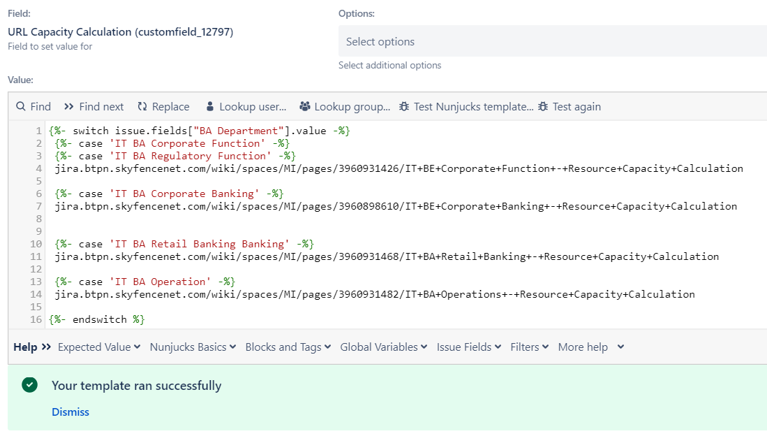 Solved Automate Url Using Set Issue Field Jmwe 
