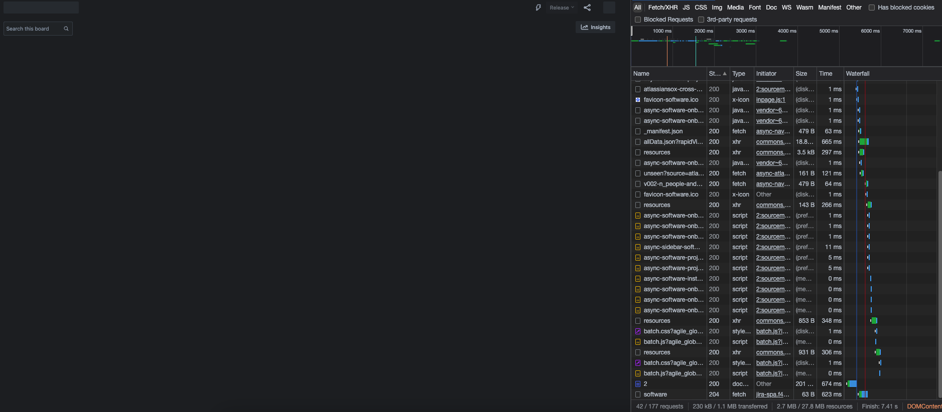 I Can T See Anything In Kanban Board While I Am Se