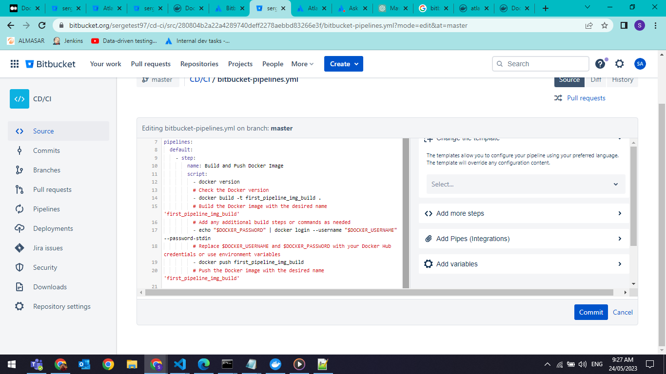 Solved: Unable to build and push Docker image using pipeli...