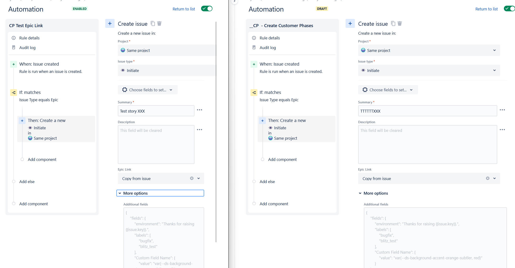 Solved: Jira Automation: When Epic created, create a task ...