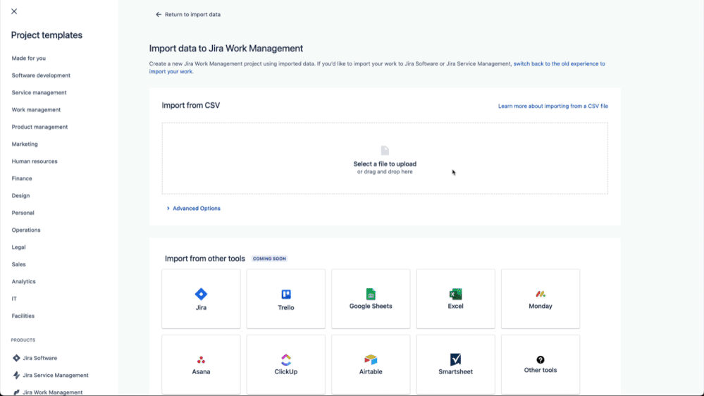 Announcing The New Jira Work Management Csv Import