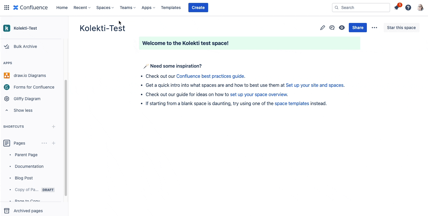 How To Create Documentation In Confluence 6 Step Atlassian Community