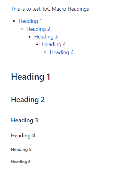 How can I exclude something from a TOC?