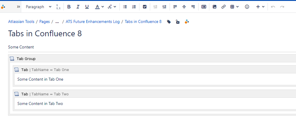 User Macros For Creating Tabs - Atlassian Community