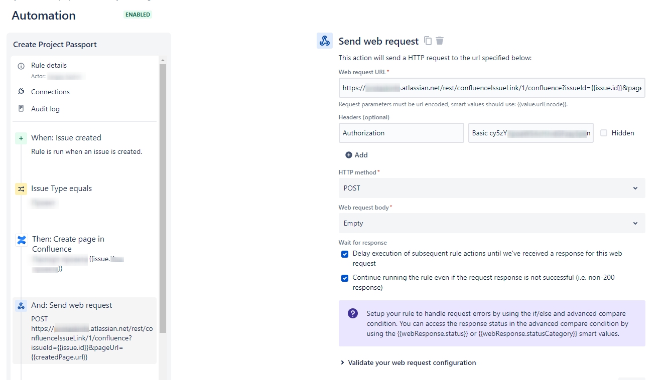 Solved: Link to Confluence page in Automation for Jira