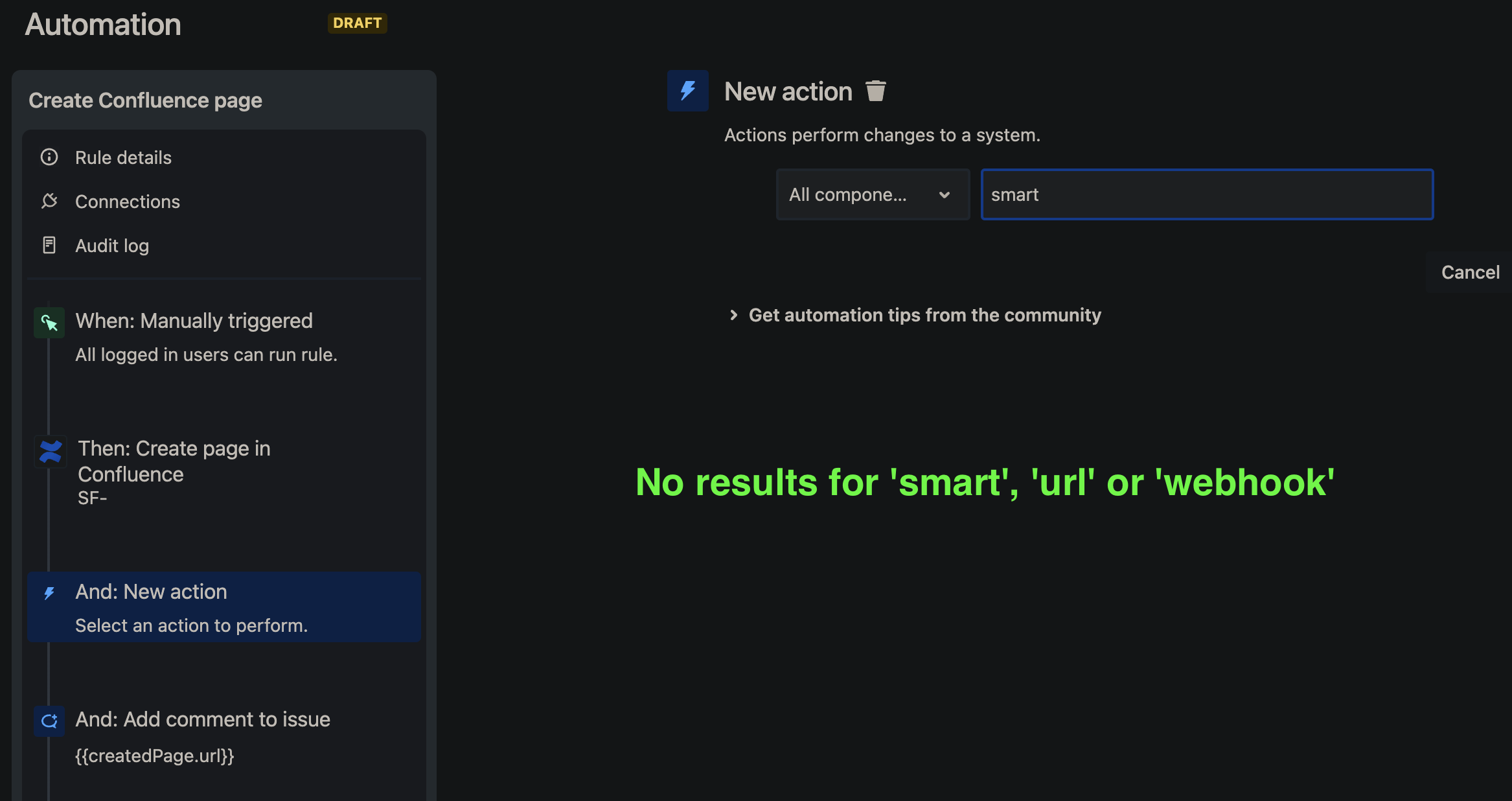 Link Automatically Created Confluence Page To Jira