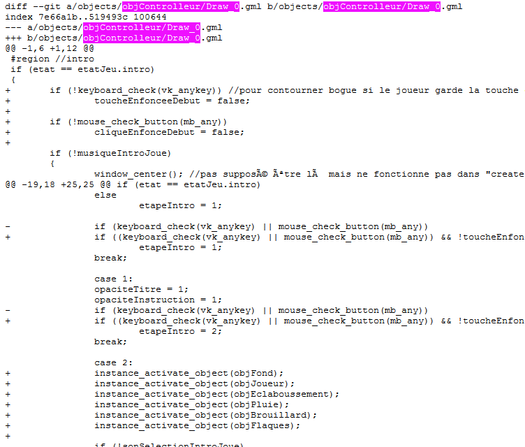 Why is Bitbucket not showing differences in files ...