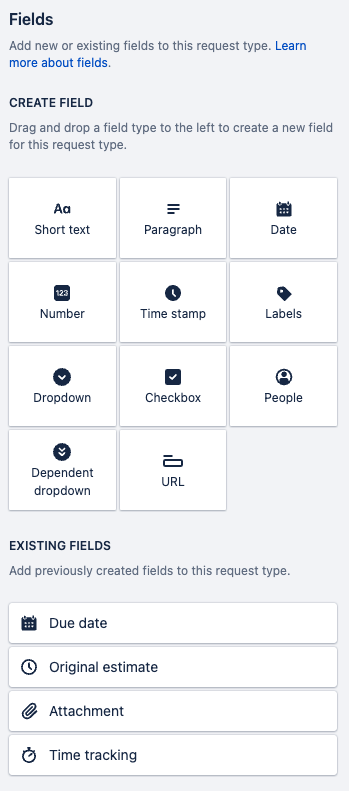 Solved: Differept Project Request Types have Different Opt...