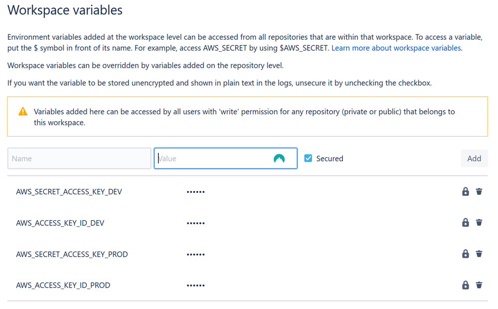 Solved: Reuse and rename workspace variables as repository... Solved: Reuse and rename workspace variables as repository...
