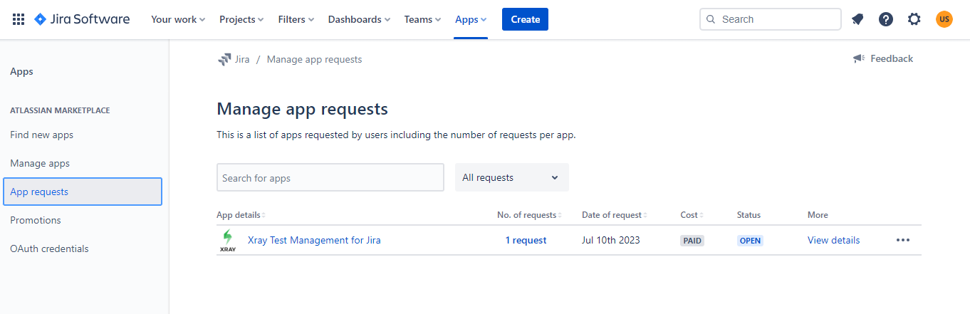 How to approve App requests in JIRA cloud as an ad...
