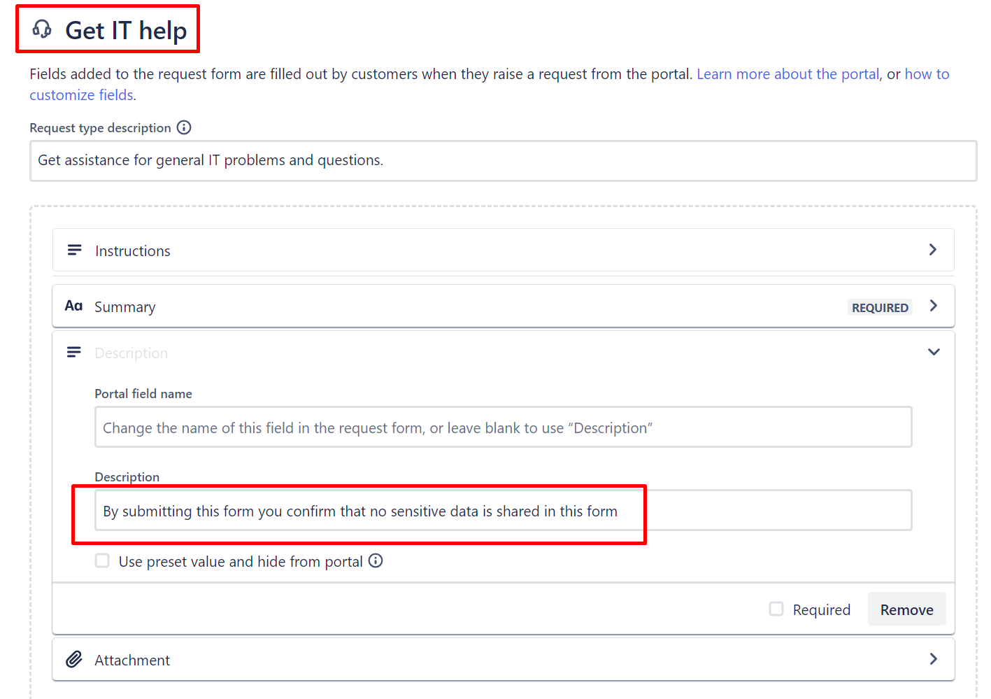 Manage Fields In Widget 