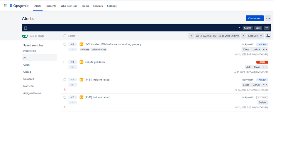 Solved How I Get Jsm Opsgenie Alert List Using Rest Api